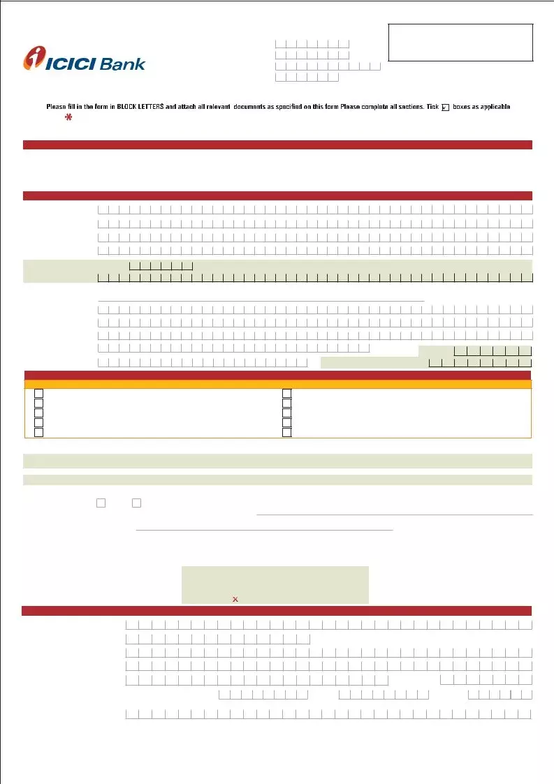 Icici Pay Direct Card ≡ Fill Out Printable PDF Forms Online