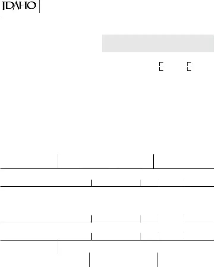 Idaho Business Registration PDF Form - FormsPal