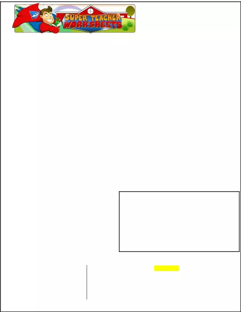 Super Teacher Worksheet ≡ Fill Out Printable PDF Forms Online