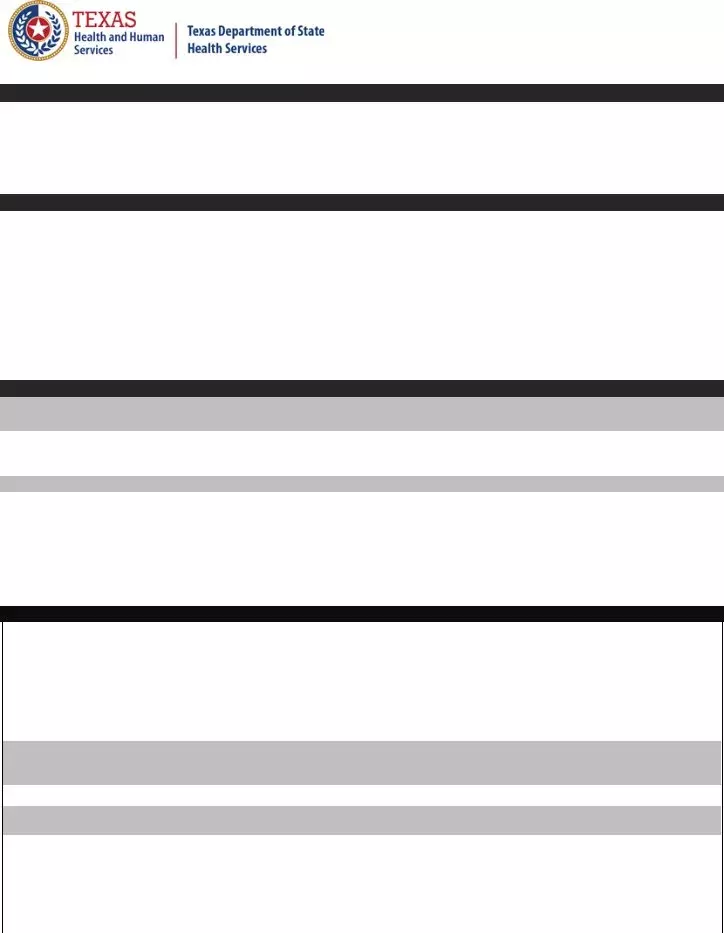 Texas Certificate Birth Form ≡ Fill Out Printable PDF Forms Online