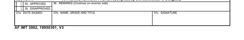 Af 3902 Form ≡ Fill Out Printable PDF Forms Online