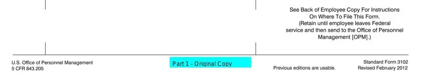 Sf 3102 Fillable Form - Printable Forms Free Online