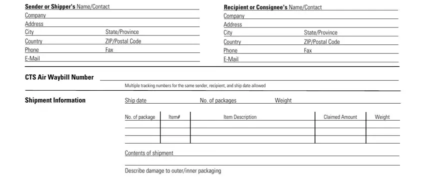 Fedex Form Claim ≡ Fill Out Printable PDF Forms Online