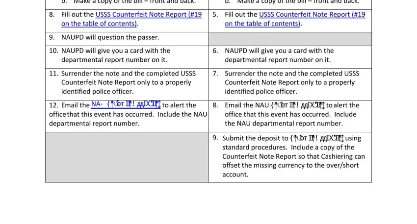 Counterfeit Note Report ≡ Fill Out Printable PDF Forms Online