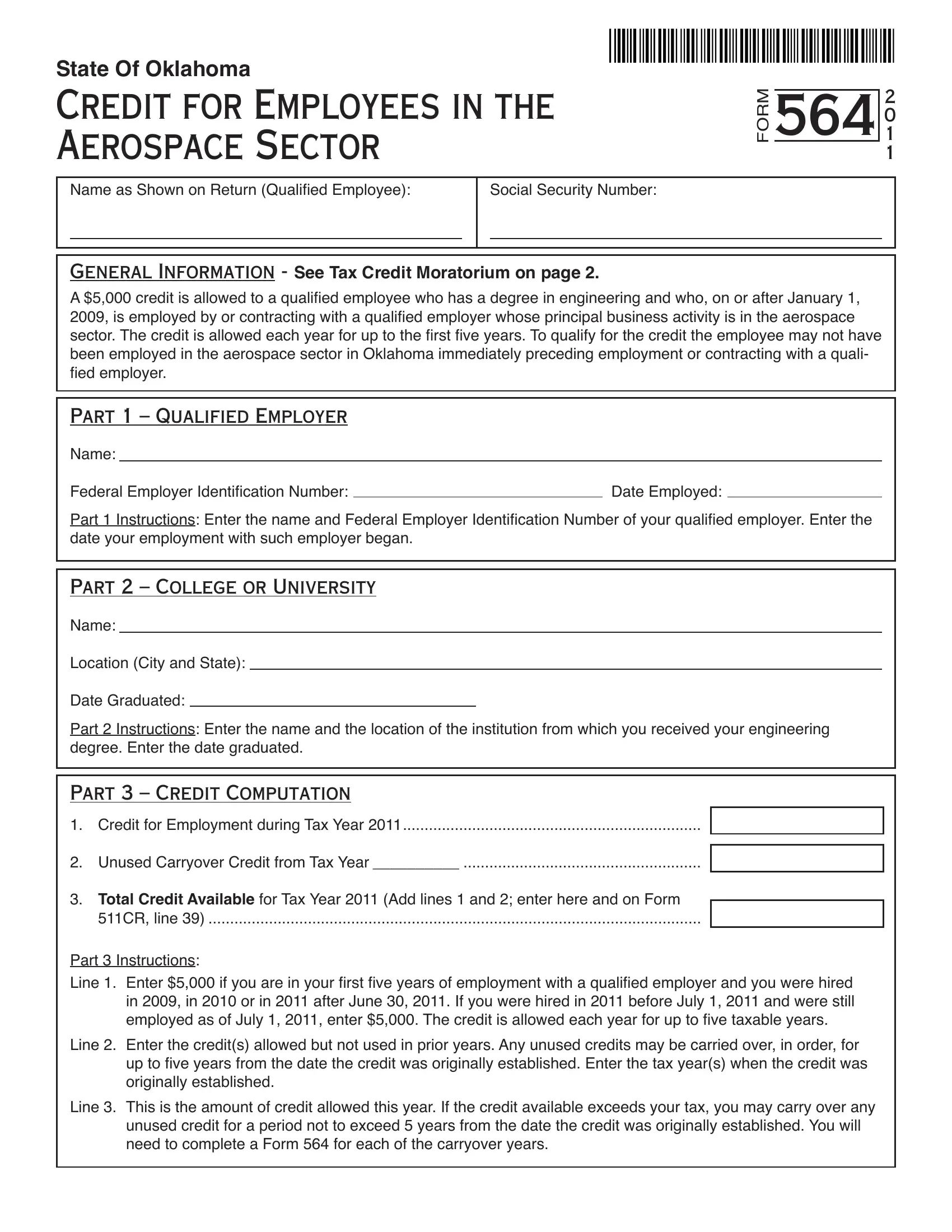 Form 564 Fill Out Printable PDF Forms Online