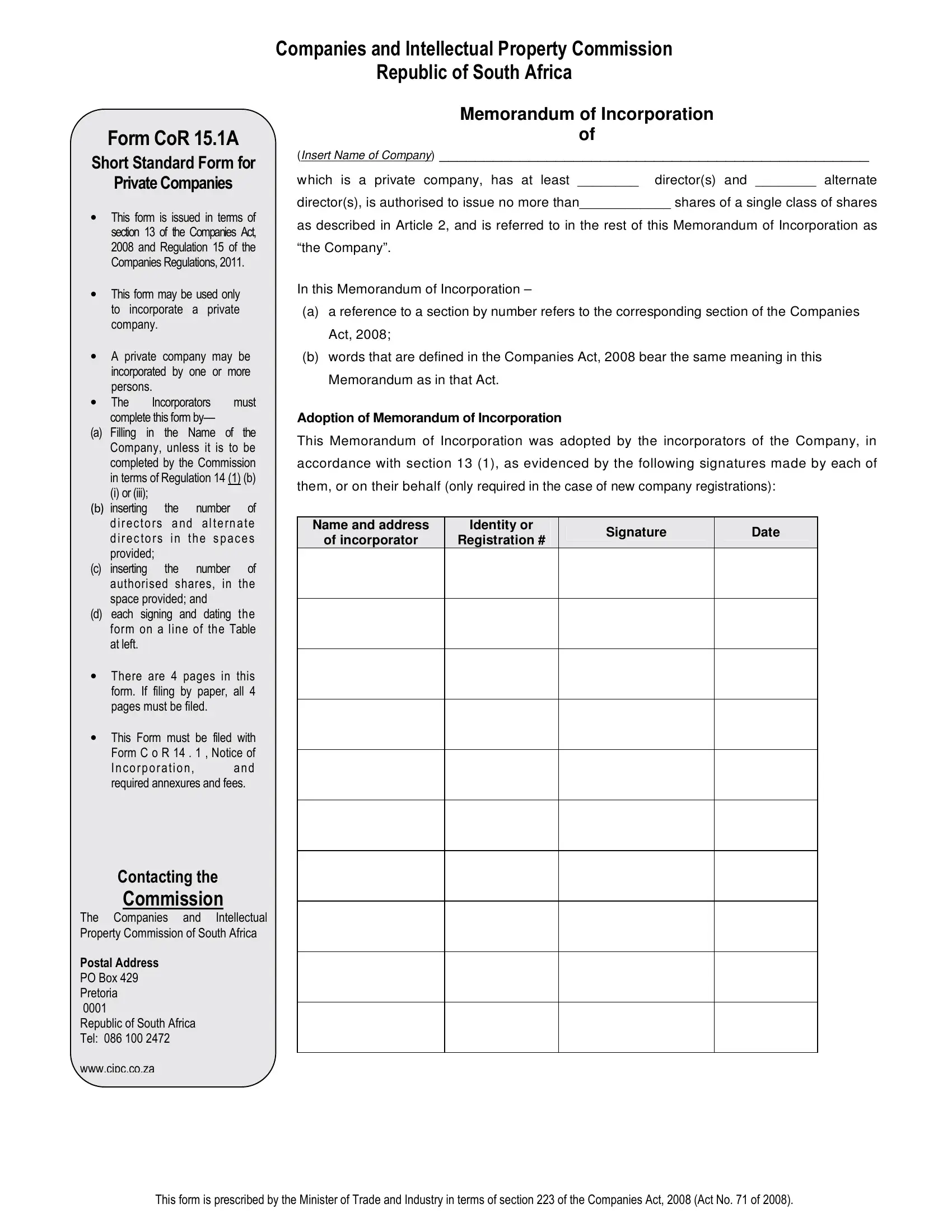 Form Cor 15 1A Fill Out Printable PDF Forms Online Form Cor 15 1A Fill Out Printable PDF Forms Online