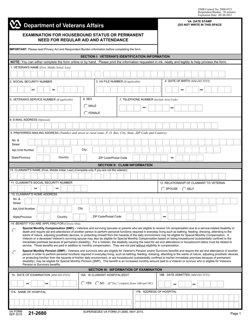 Va Gov Ch 35 Application